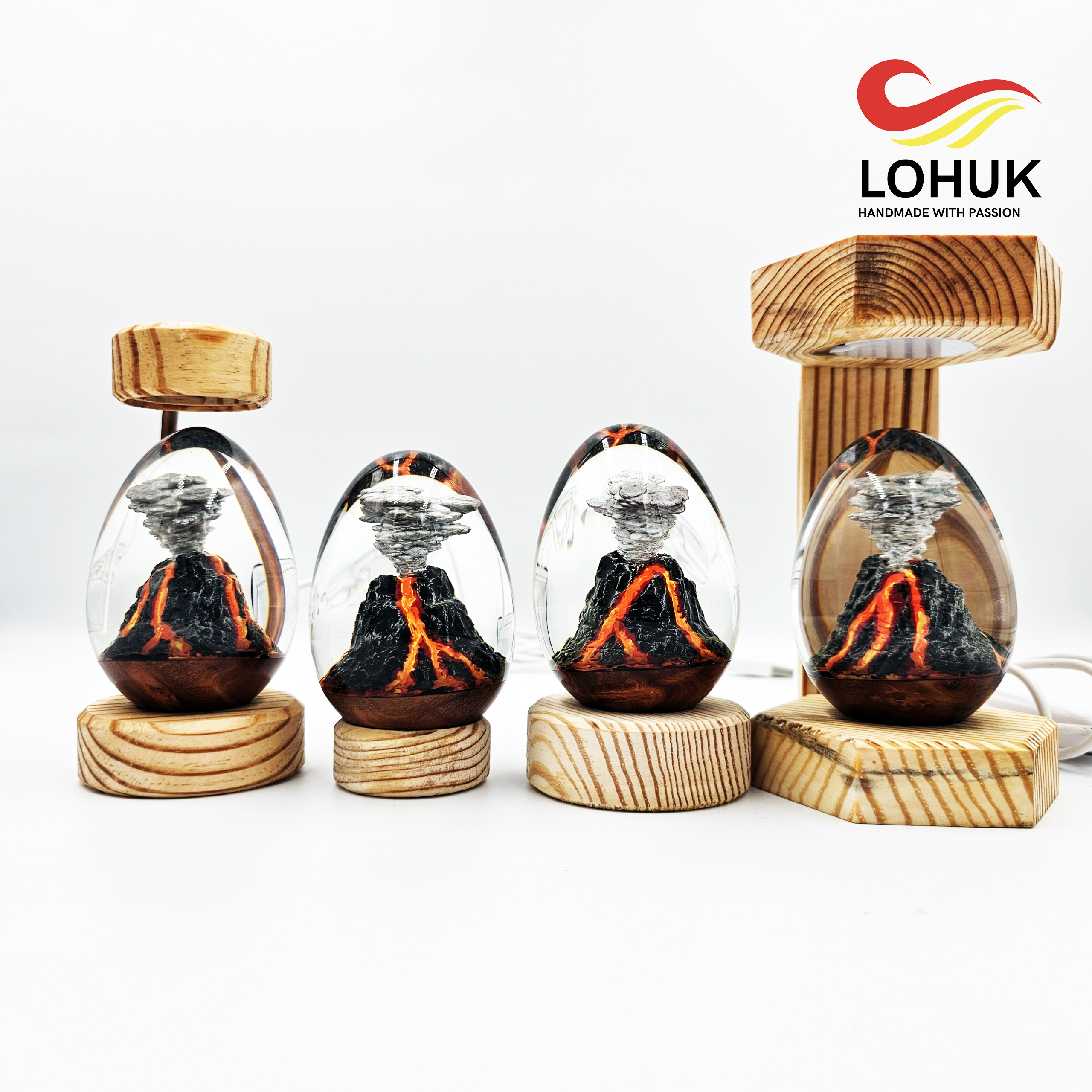 Egg Art - Volcano V1 - LoHuK