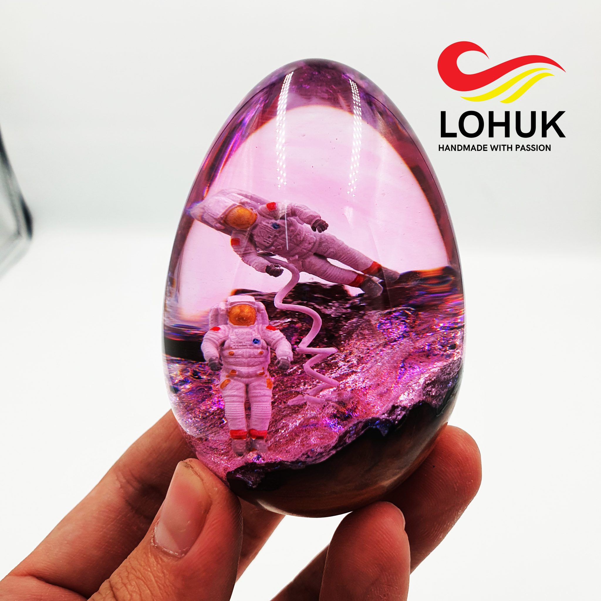 Egg Art - Astronaut V3 - LoHuK - SGC Workshop