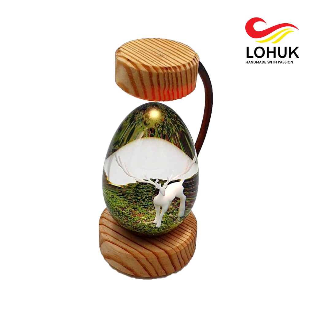 Egg Art - Deer V1 - LoHuK
