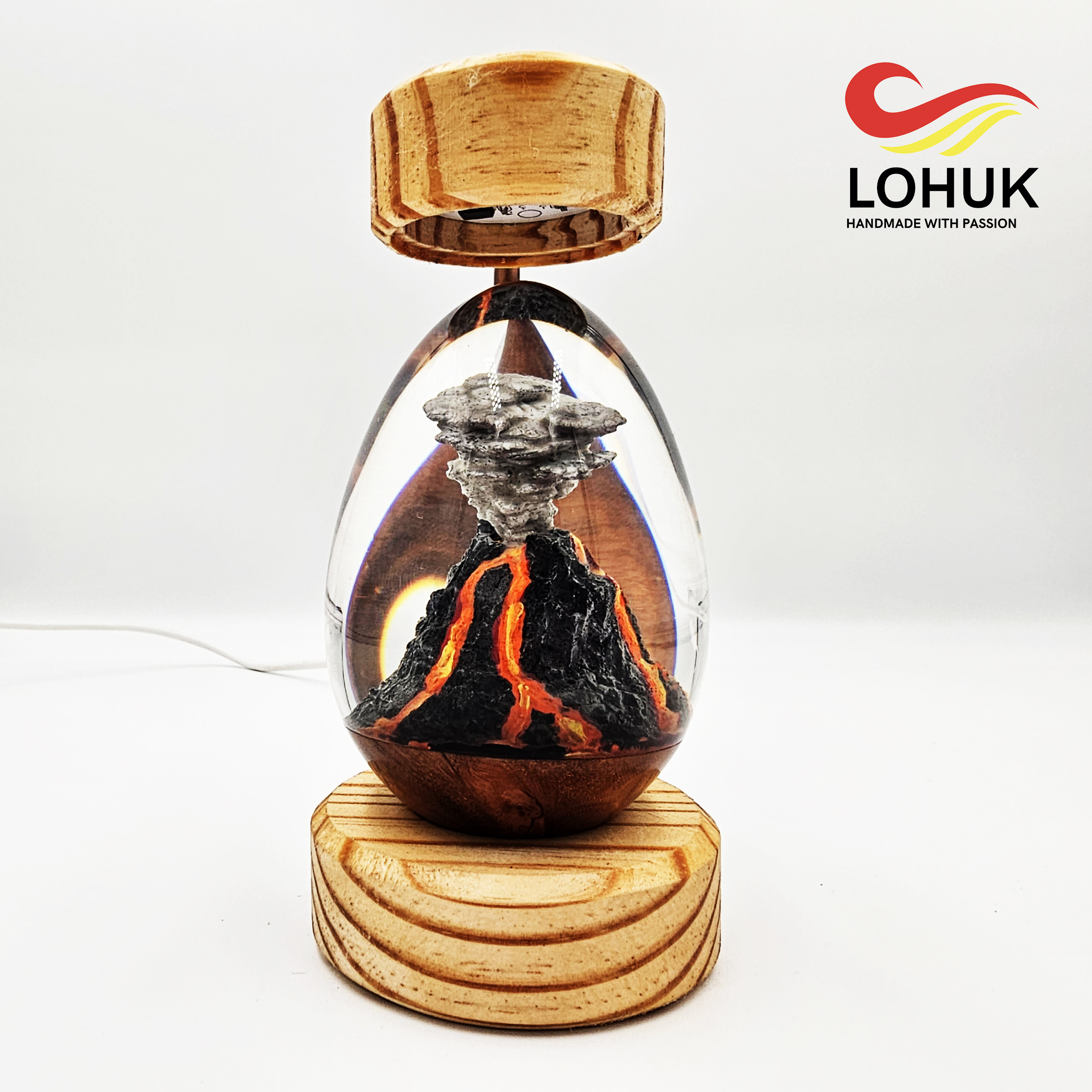 Egg Art - Volcano V1 - LoHuK