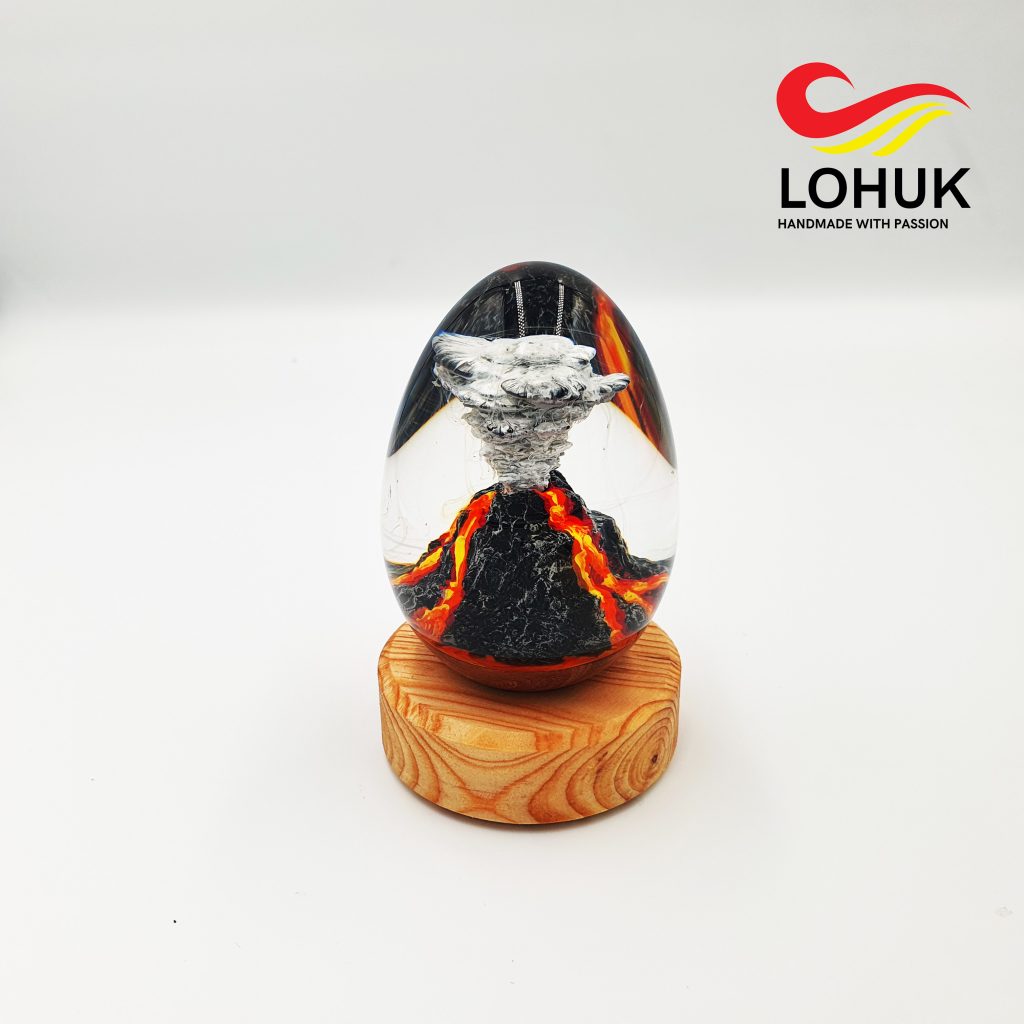 Egg Art - Volcano V1 - LoHuK