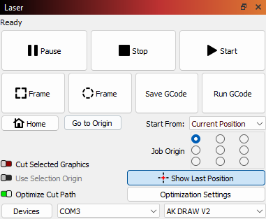 AK DRAW V2 _ Thông số cài đặt - SGC Workshop
